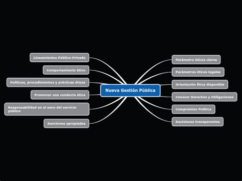 Nueva Gestión Pública 1 Mind Map