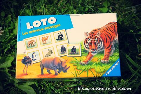 Loto Des Animaux Sauvages Le Pays Des Merveilles