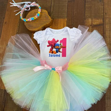 Set De Corona Tutu Y Mameluco De Pocoy Faviola D Az