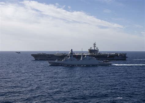 Carabiniere F 593 Completes Operations With George H W Bush Carrier