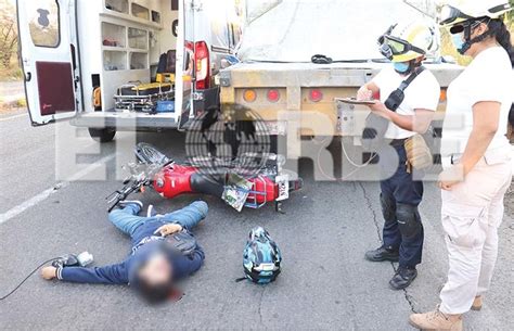 Fallece Motociclista al Chocar Contra Plataforma Periódico El Orbe