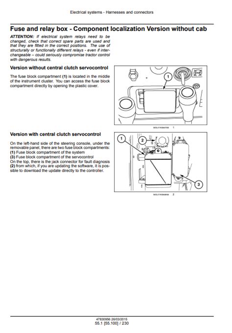NEW HOLLAND TK4030V TK4050 TK4050M TK4060 Tractor Service Repair Manual