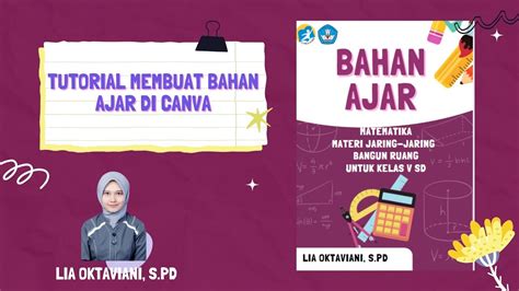 TUTORIAL MEMBUAT BAHAN AJAR MENGGUNAKAN APLIKASI CANVA YouTube