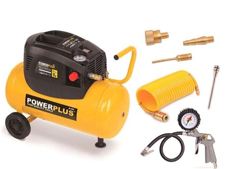 Powerplus Powx Compressor Luchtcompressor W Bar