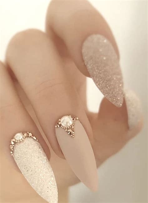 32 Most Beautiful Bridal Wedding Nails Design Ideas For Your Big Day Artofit