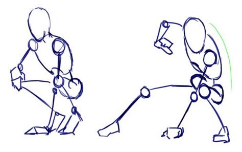 Manga Figuren In Bewegung Zeichnen Figuren Zeichnen Manga Figuren