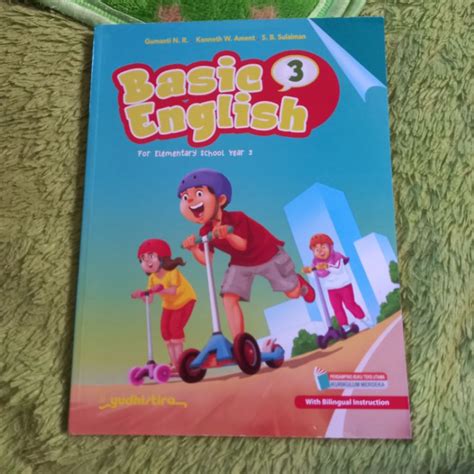 Jual ORIGINAL BUKU BAHASA INGGRIS BASIC ENGLISH KELAS 3 SD KURIKULUM