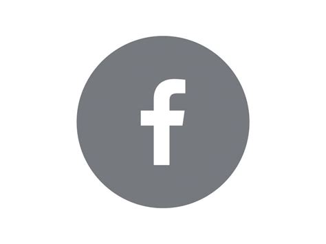 Facebook Logo Black And White Vector