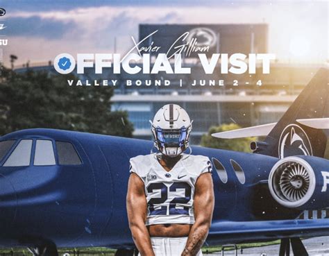 Penn State Football Official Visit Profile DL Xavier Gilliam