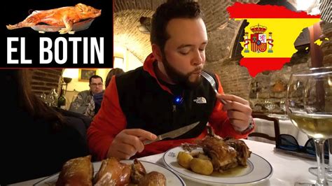 Visité el Restaurante Mas Antiguo del mundo EL BOTIN MADRID ESPAÑA