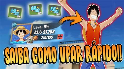 COMO SUBIR DE LEVEL RÁPIDO NO NOVO JOGO MMORPG DE ONE PIECE One