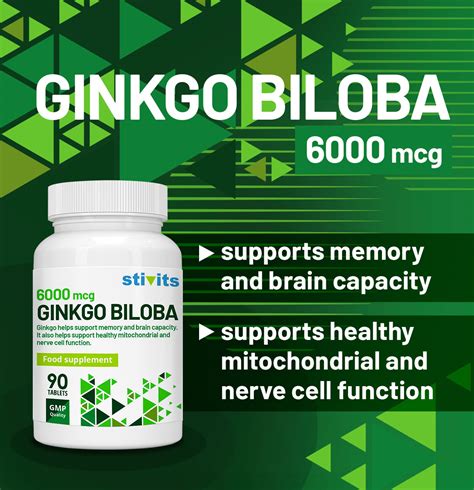 Ginkgo Biloba 6000 Mg STIVITS