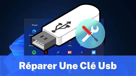 Réparer une clé usb endommagée et récupérer des données 2024 YouTube