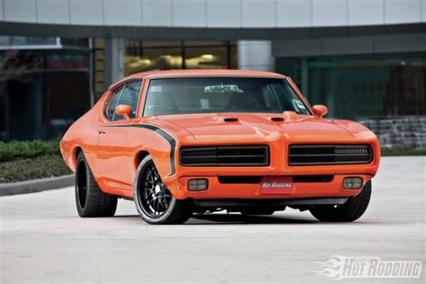 1969 Pontiac Gto Pro Touring Cars Classic Wallpapers HD Desktop