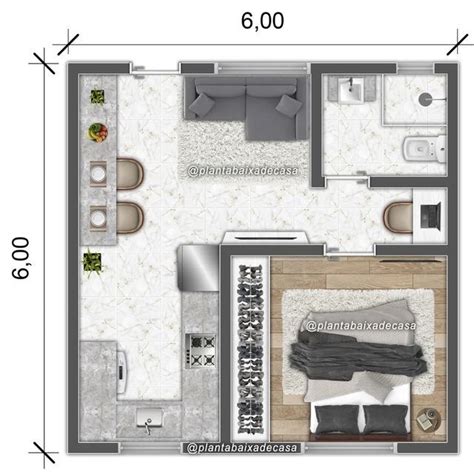 PLANTA BAIXA DE CASA On Instagram Mais Uma Planta Autoral Para