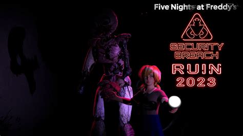 FNAF Security Breach RUIN DLC Menu Screen YouTube