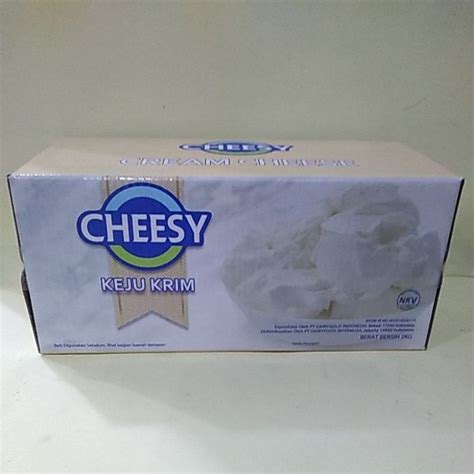 Jual CHEESY KEJU KRIM CHEESY CREAM CHEESE REPACK 250 GR NATURAL
