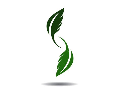 Nature Green Leaf Vector Hd Png Images Logos Of Green Leaf Ecology