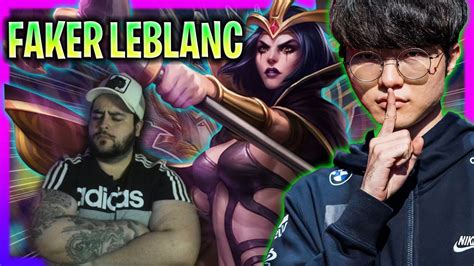 FAKER IS BACK WITH HIS MAIN LEBLANC T1 Faker Plays Leblanc Mid Vs