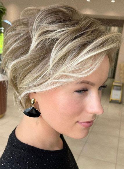 Cute Trendy Bixie Haircuts Wavy Bob Bixie I Take You Wedding