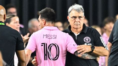 Gerardo Martino dejó de ser el director técnico de Inter Miami