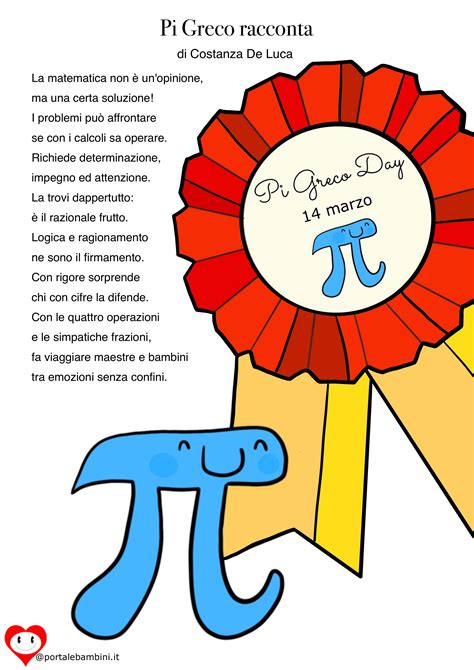 Filastrocca e attività per Pi Greco Day Freeed Free Tools
