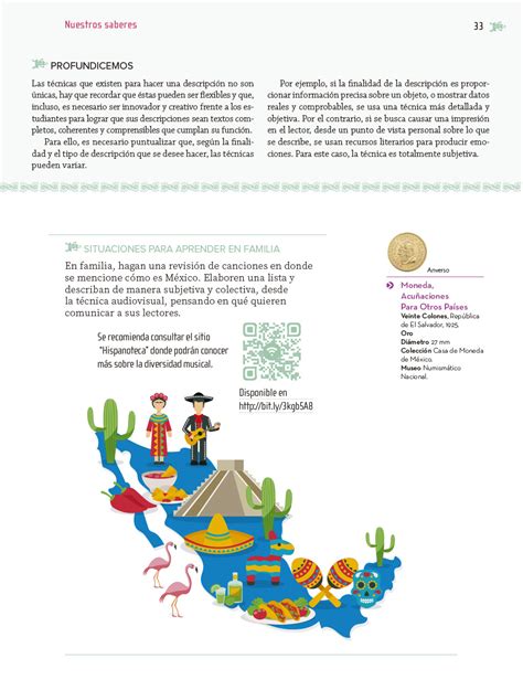 Nuestros Saberes Sexto grado Página 33 de 257 Libros de Texto Online