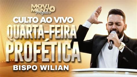 CULTO AO VIVO QUARTA FEIRA PROFÉTICA YouTube