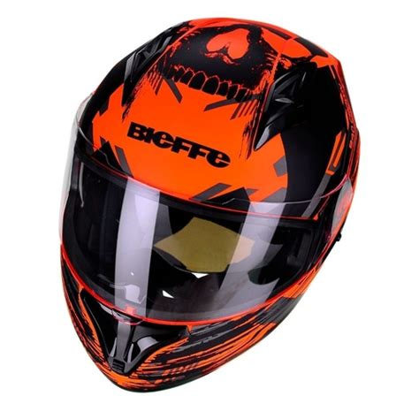 Capacete Bieffe B Crown Masculino Feminino Oculos Interno Fume Em
