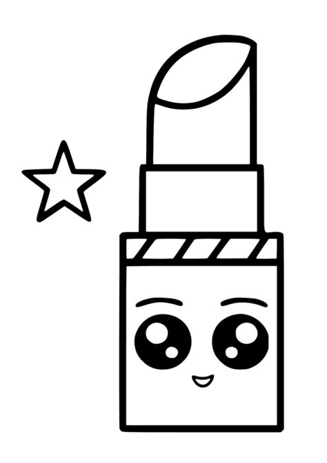 Desenho Para Colorir Kawaii Para Imprimir Thirstymag