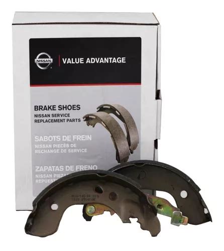 Balatas Traseras Zapatas Nissan Original March Note Versa