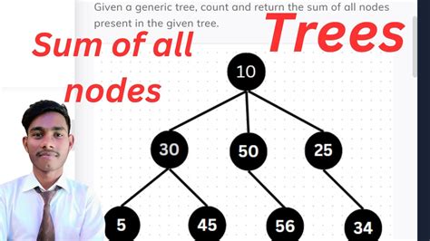 Sum Of All Nodes Trees Generic Tree Coding Ninjas Java