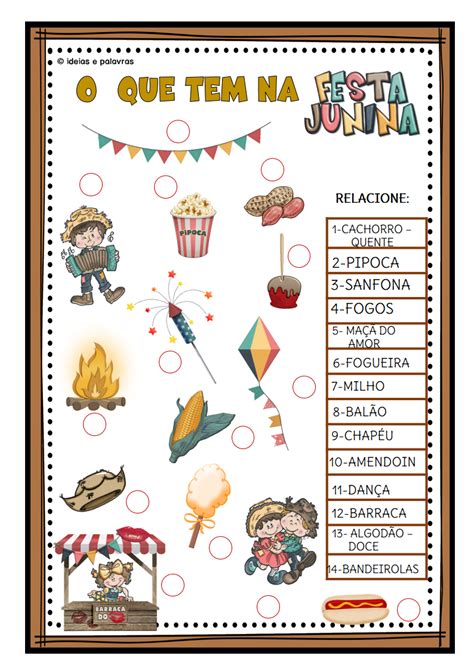 Atividades Para Festa Junina Para O 3º Ano Ler E Aprender DE9