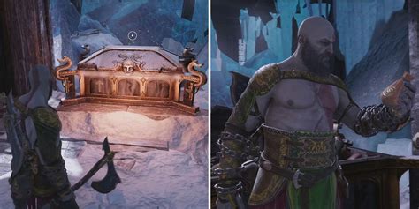 God of War Ragnarok Localização dos Baús Nornir nos Destroços da