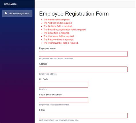 validate user input with regular expressions in blazor webassembly