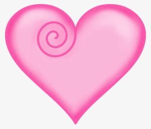 Heart Png Transparent Pink Dusty Pink Heart Spiral Png Image