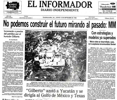 Paso de Otis en Acapulco recuerda al poderoso huracán Gilbert