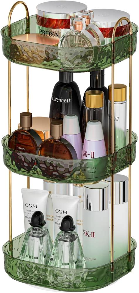 Amazon ZHIAI 360 Rotating Makeup Organizer Bathroom Make Up