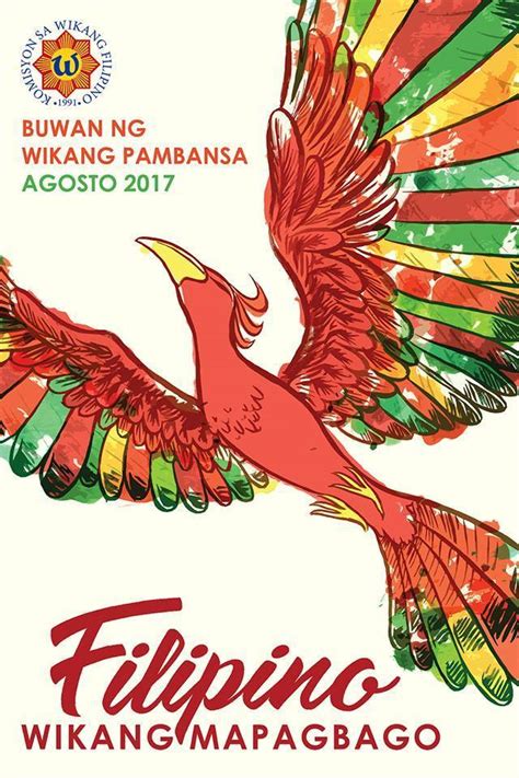 Halimbawa Ng Poster Para Sa Filipino Wikang Mapagbago Brainly Ph