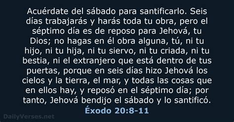 15 Versículos de la Biblia sobre el Sábado RVR95 DailyVerses net