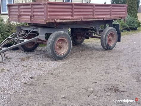 Przyczepa rolnicza Autosan D 47 4 5t wywrotka REZERWACJA Żółkiewka