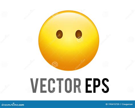 Yellow Silence Hush Secret Emoticon Vector Illustration Cartoondealer