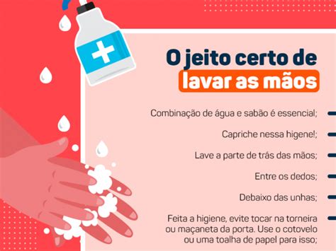 Coronavírus Dica do Dia O jeito certo de lavar as mãos