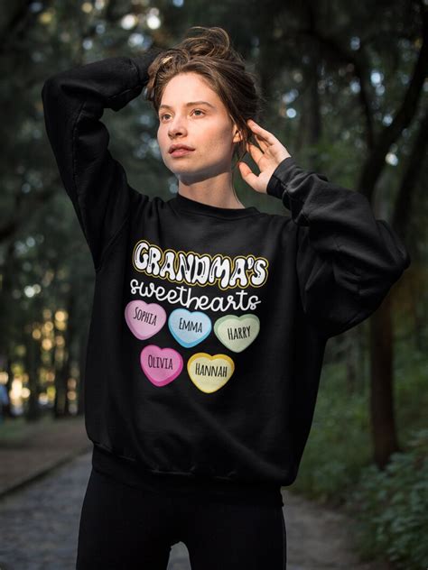 Grandma Svg Grandmother Valentine Shirt PNG Granny V Day Svg Etsy