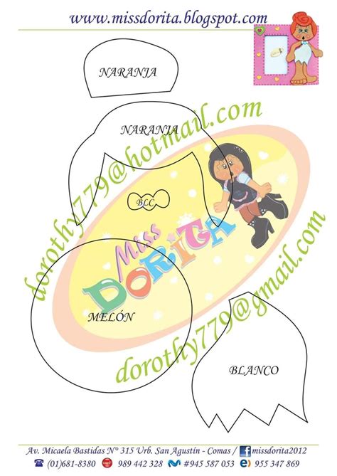 Manualidades En Foami Miss Dorita Artofit