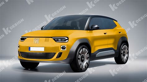 Fiat Panda EV SUV 2025 Behance