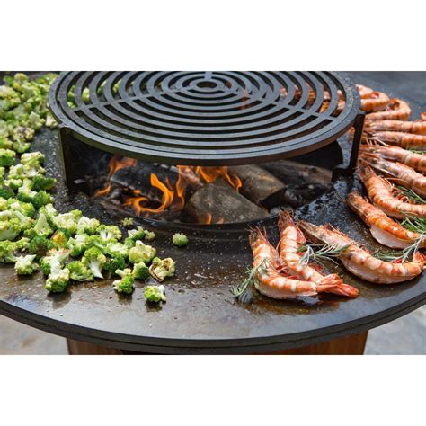 Grille OFYR 100 Grille De Cuisson Ronde En Acier Pour Brasero Ofyr