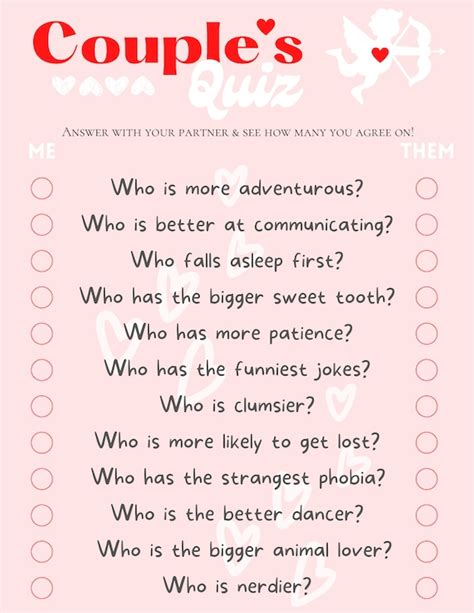 Printable Relationship Quiz Printable Word Searches 55 OFF