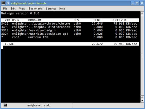 18 commands to monitor network bandwidth on linux