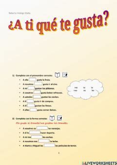 Canción Manu Chao Me gustas tú worksheet How to speak spanish